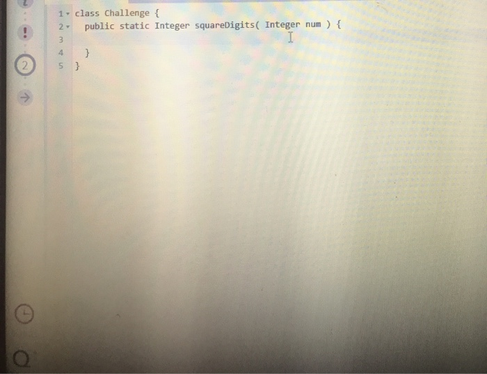 Solved Task In this challenge, you are asked to square every | Chegg.com