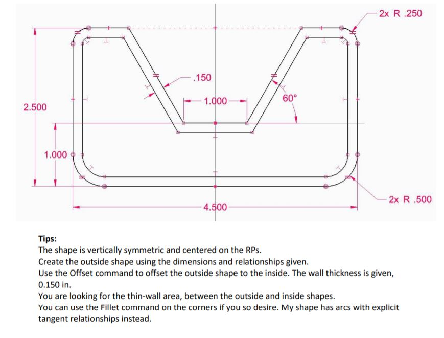Solved I need help calculating the area of these 2 sketches | Chegg.com