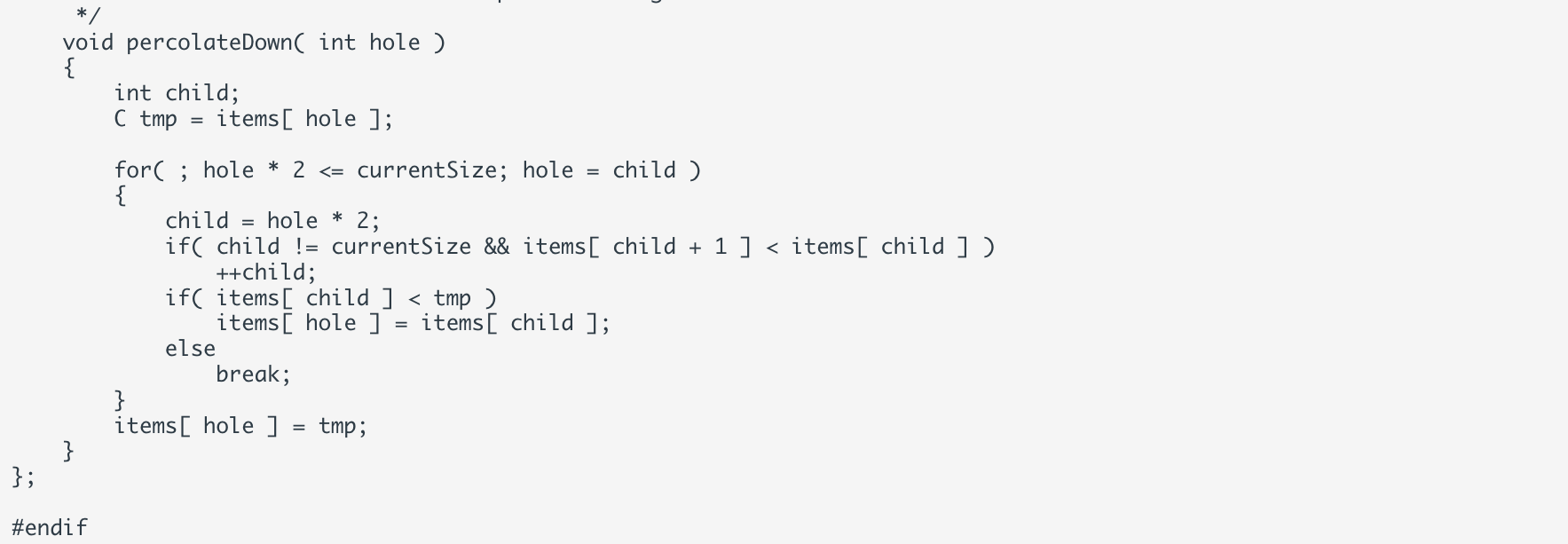 Solved Implement The Binaryheap Adt In A File Binaryheapcpp 4045