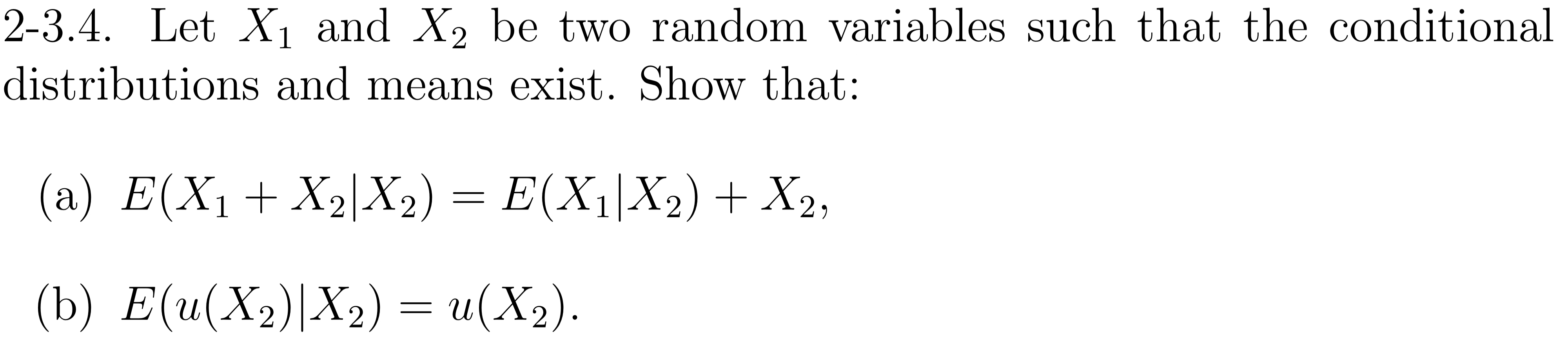 Solved 2-3.4. Let X1 and X2 be two random variables such | Chegg.com