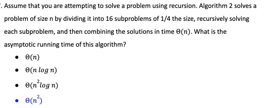 Solved Assume that you are attempting to solve a problem | Chegg.com