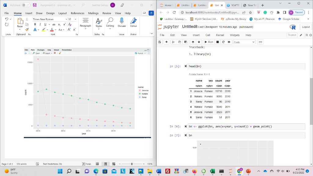 recreate this graph in r studio using the file | Chegg.com
