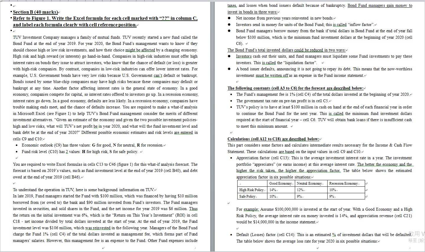 Solved Section A - Multiple Choice (10 marks) 1) The main | Chegg.com
