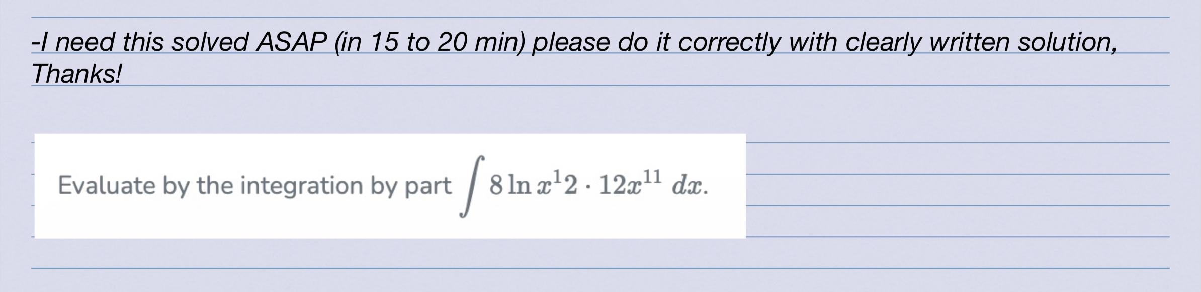 Solved -I need this solved ASAP (in 15 to 20 min) please do | Chegg.com Solved -I need this solved ASAP (in 15 to 20 min) please do | Chegg.com