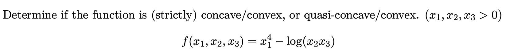 Solved Determine if the function is (strictly) | Chegg.com