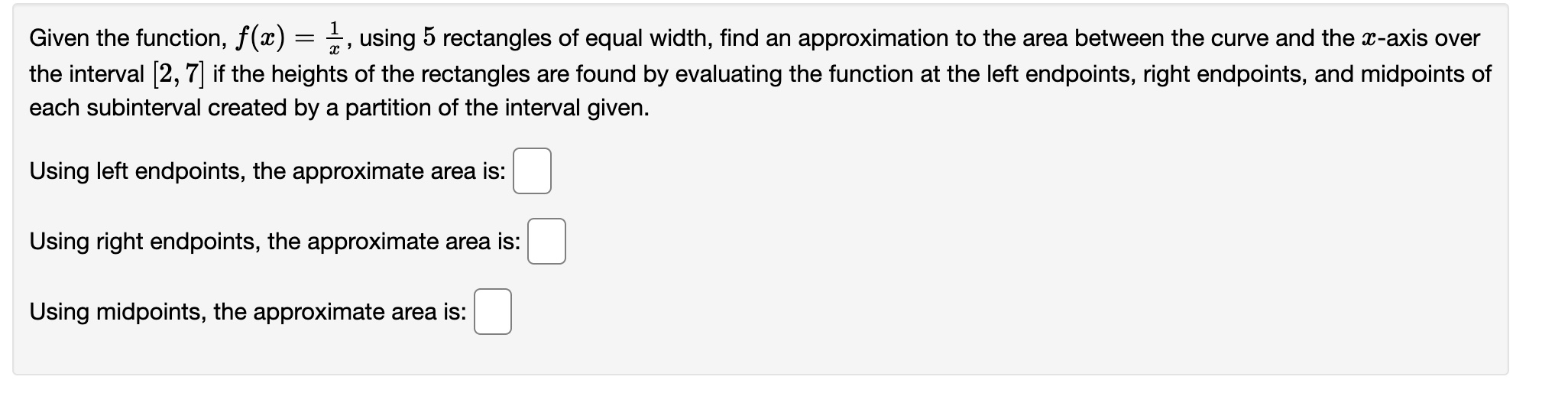 Solved Given the function, f(x)=−x3+9x2, using 6 rectangles | Chegg.com
