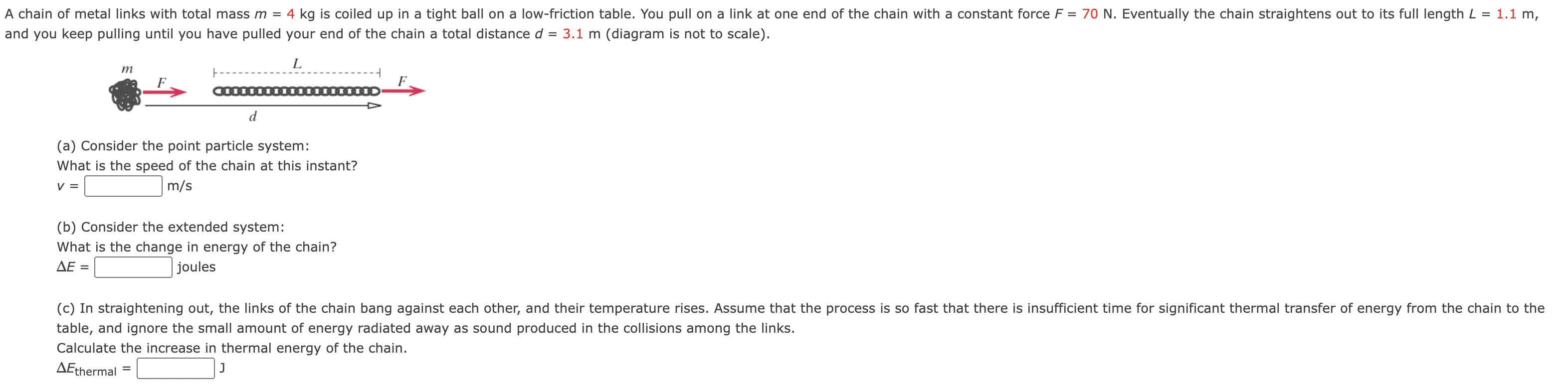 Solved id you keep pulling until you have pulled your end of | Chegg.com