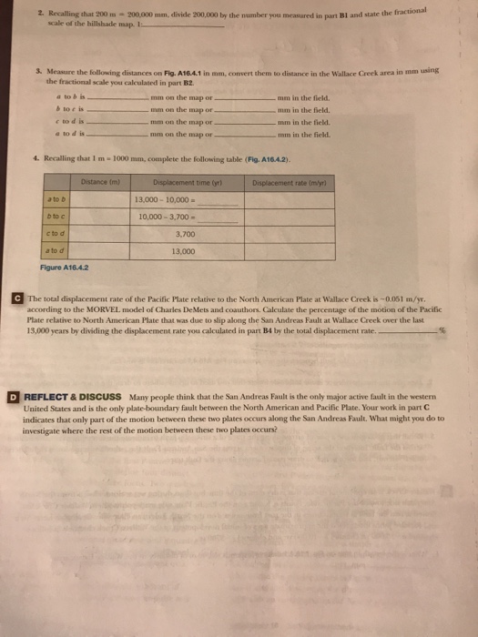 Solved Figure A164.1 is a digital hillshade map of the area | Chegg.com