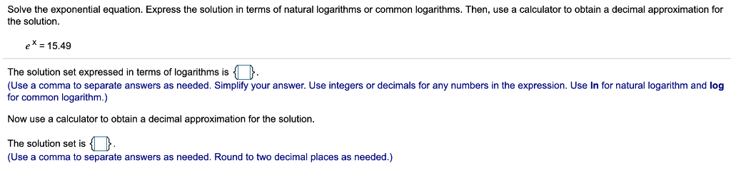 Solved Solve The Exponential Equation Express The Solution Chegg solved-solve-the-exponential-equation-express-the-solution-chegg