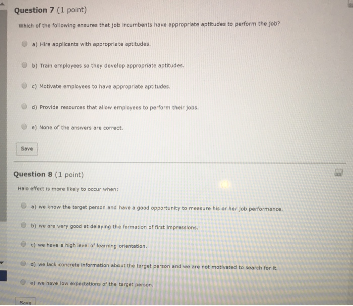 Solved Question 7 (1 point) Which of the following ensures | Chegg.com