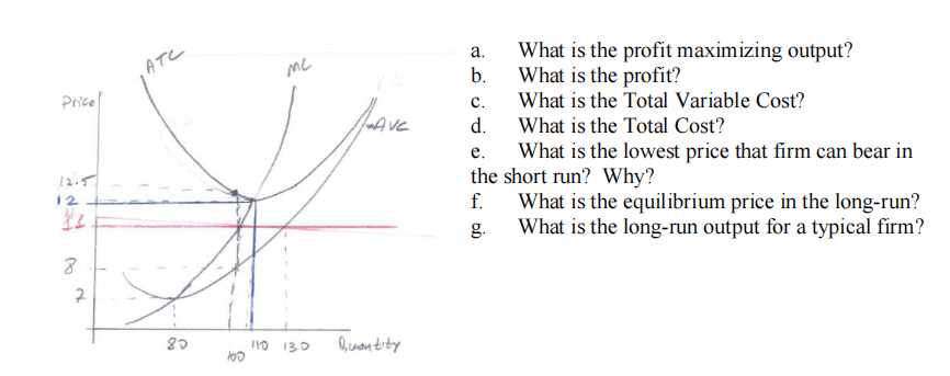 Solved Figure above shows cost and demand curves facing a | Chegg.com
