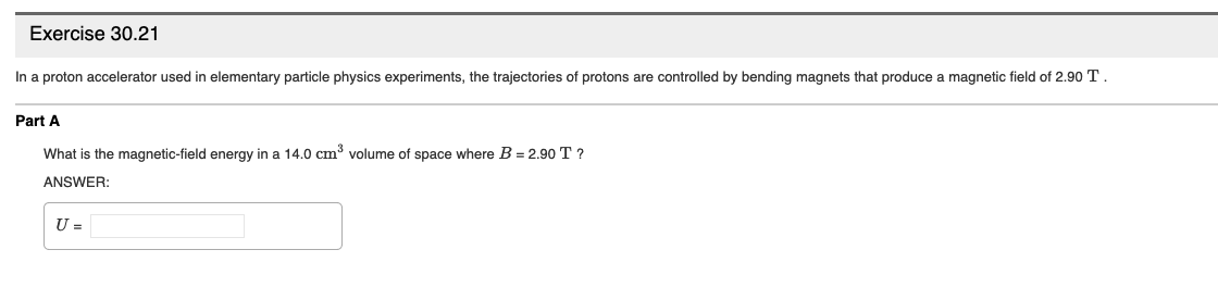 Solved Exercise 30.21 In a proton accelerator used in | Chegg.com