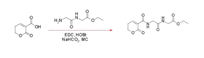 Solved OH EDC,HOBt NaHCO., MC | Chegg.com