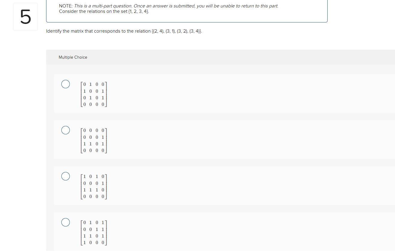 Solved NOTE: This is a multi-part question. Once an answer | Chegg.com