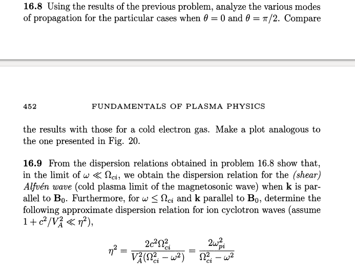 16.8 Using the results of the previous problem, | Chegg.com