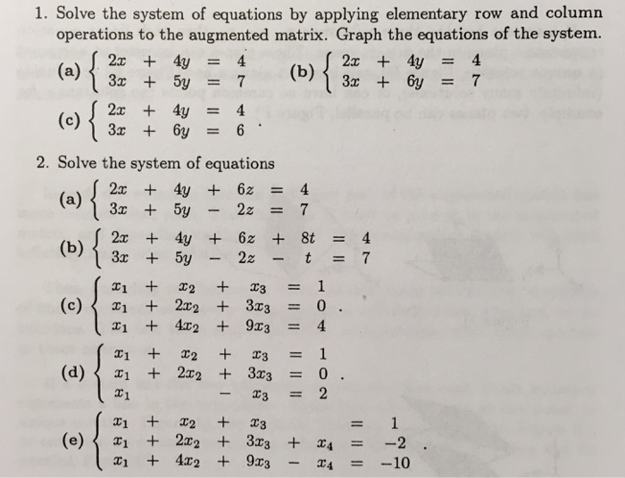 Solved 3. (a) Write the system of equations that determines | Chegg.com