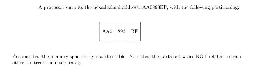 Solved a) How many blocks are there in memory? b) If Direct | Chegg.com