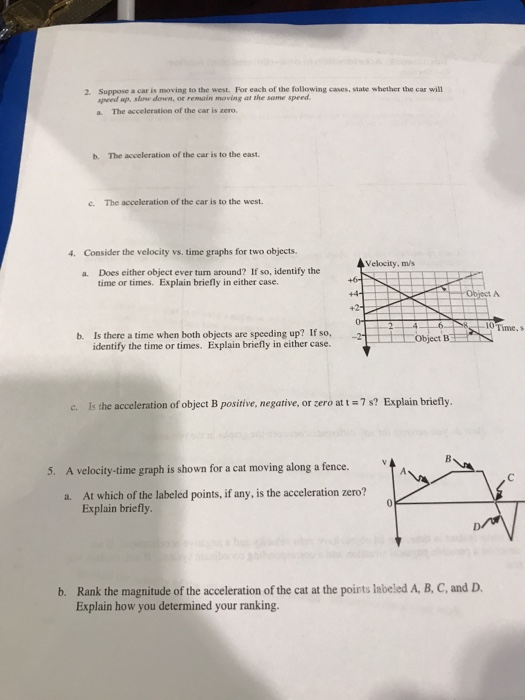 Solved x versus t, v versus t, and a versus t graphs for the | Chegg.com