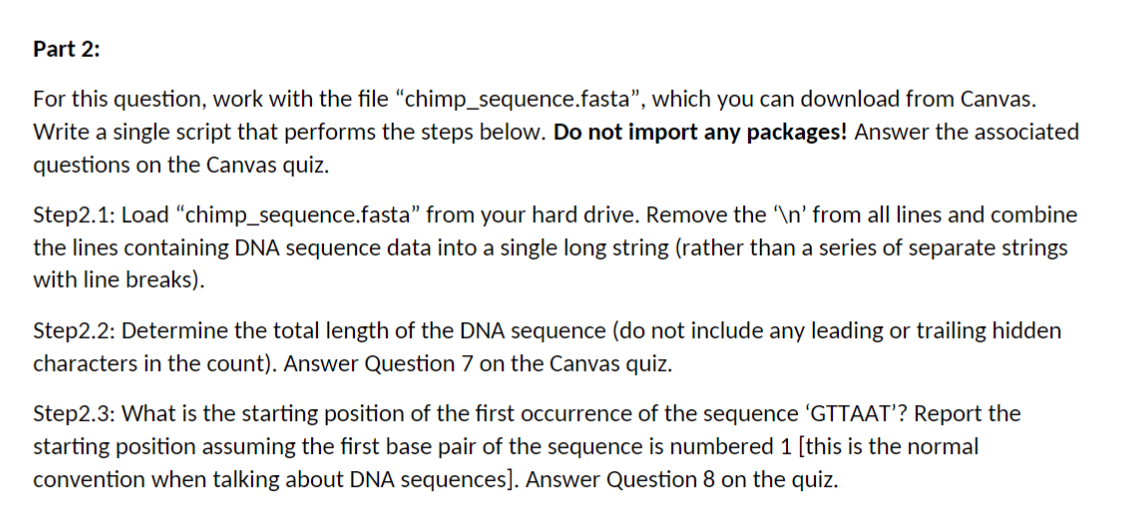 Part 2: For this question, work with the file | Chegg.com