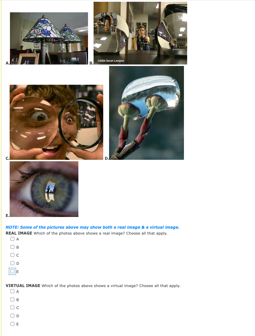 Solved NOTE: Some of the pictures above may show both a real | Chegg.com