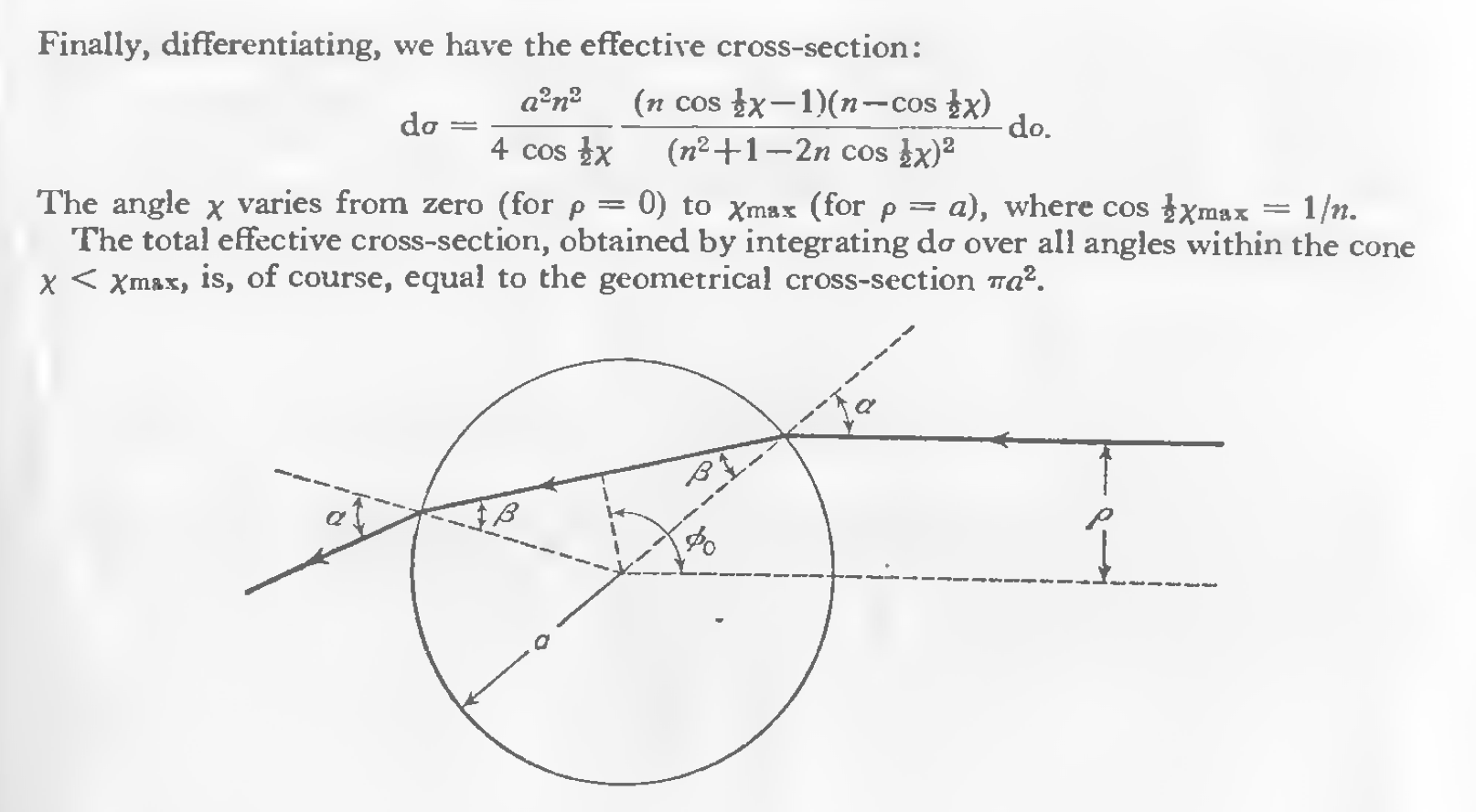 Solved ProbleM 2. Find the effective cross-section for | Chegg.com