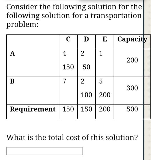 Solved Consider the following solution for the following | Chegg.com