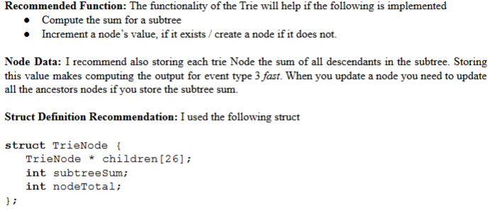 Solved Output For each input event that represents an | Chegg.com