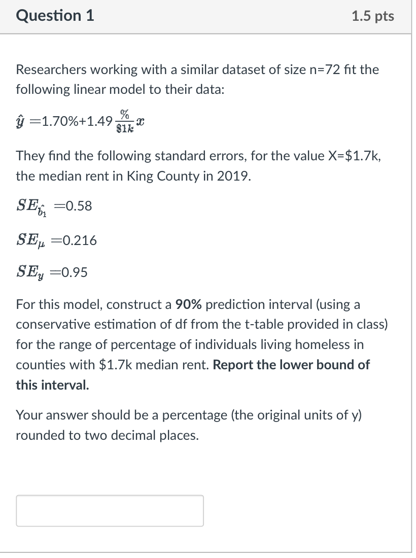 Solved Researchers working with a similar dataset of size | Chegg.com