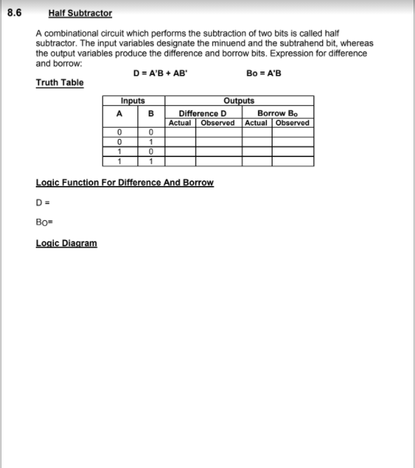 Solved 8.1 Theory Combinational Circuits Combinational | Chegg.com