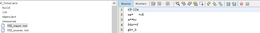 Solved Find the text files from the project. In the NetBeans | Chegg.com