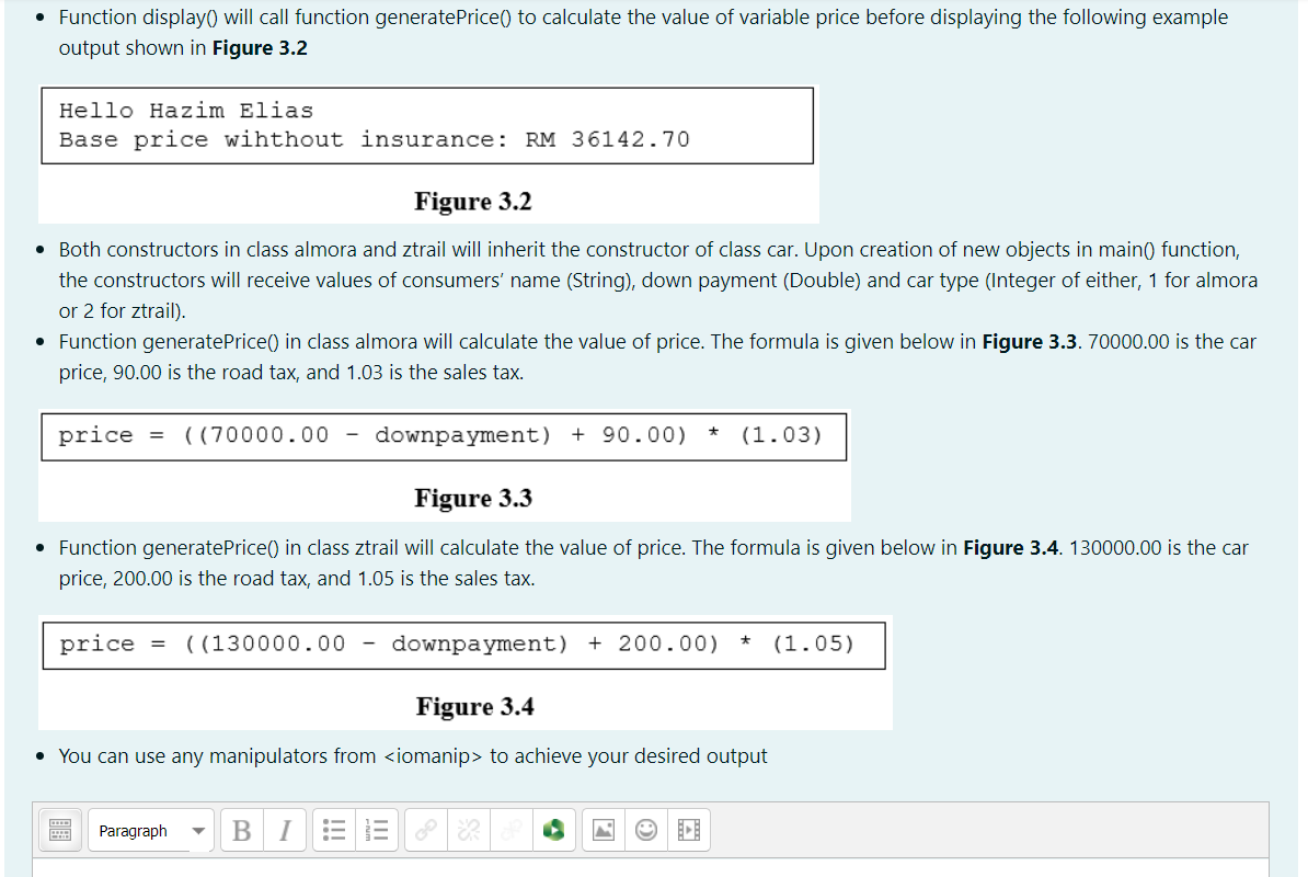 Solved Section C - Question 1 The car company Nissang has | Chegg.com