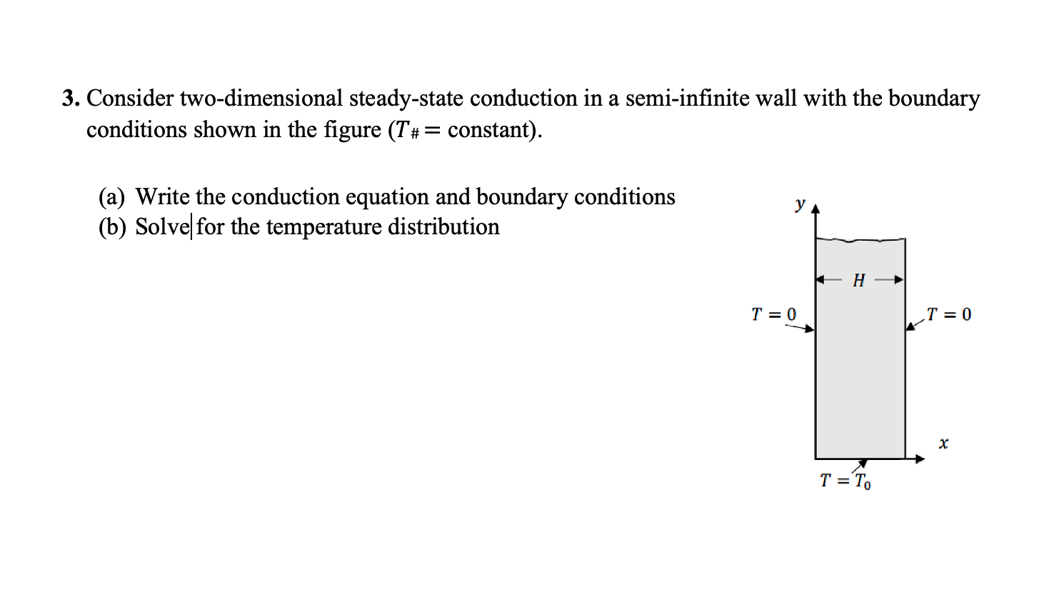Solved Consider two-dimensional steady-state conduction in | Chegg.com