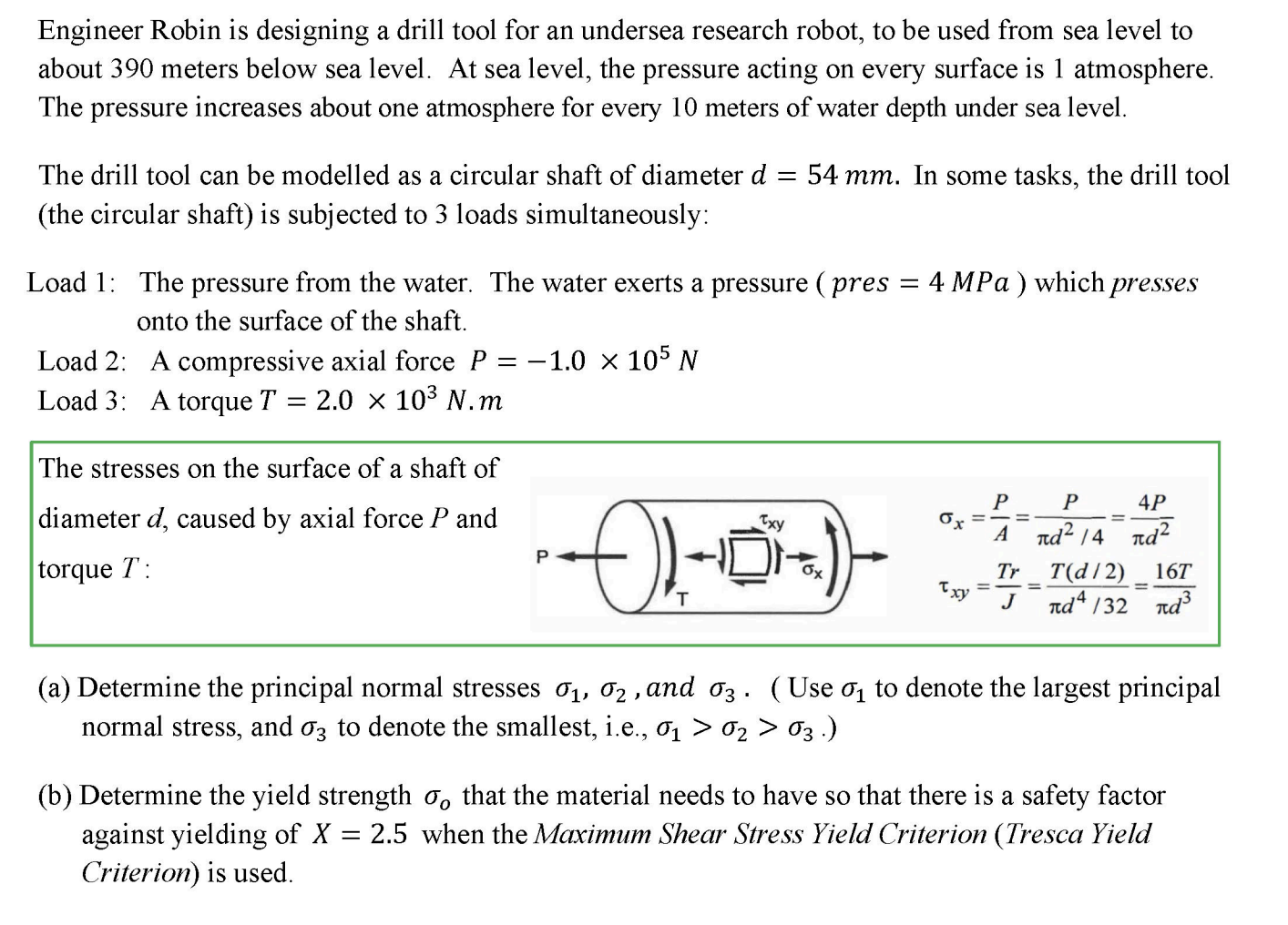 Solved Engineer Robin is designing a drill tool for an | Chegg.com