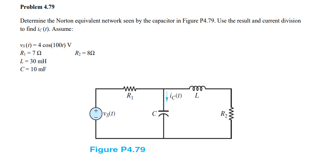 Solved Determine the Norton equivalent network seen by the | Chegg.com