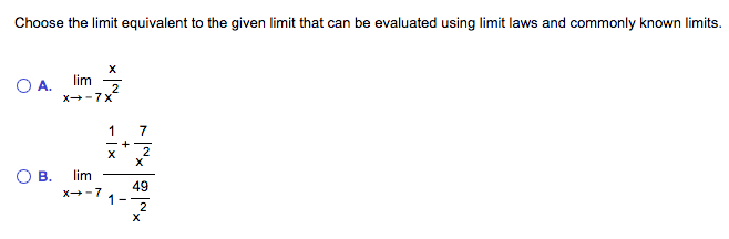 Solved Use l'Hôpital's Rule to rewrite the given limit so | Chegg.com