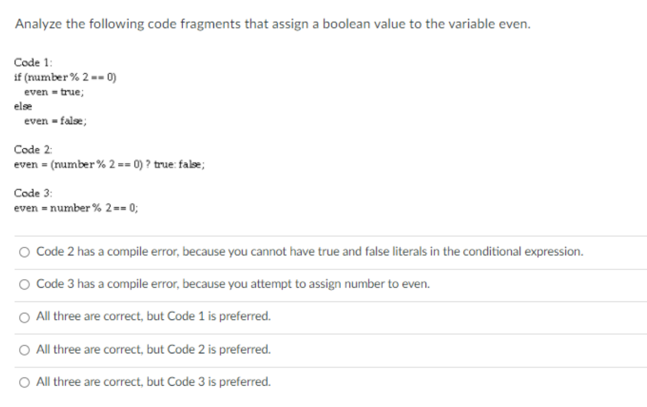 Solved Analyze the following code fragments that assign a | Chegg.com