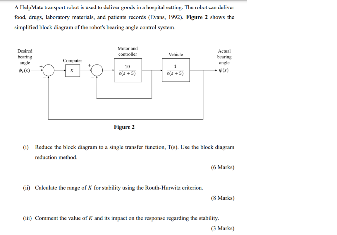 Solved A HelpMate transport robot is used to deliver goods | Chegg.com