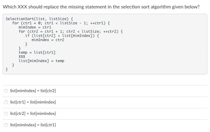 Solved Which is the worst case runtime for a quicksort | Chegg.com