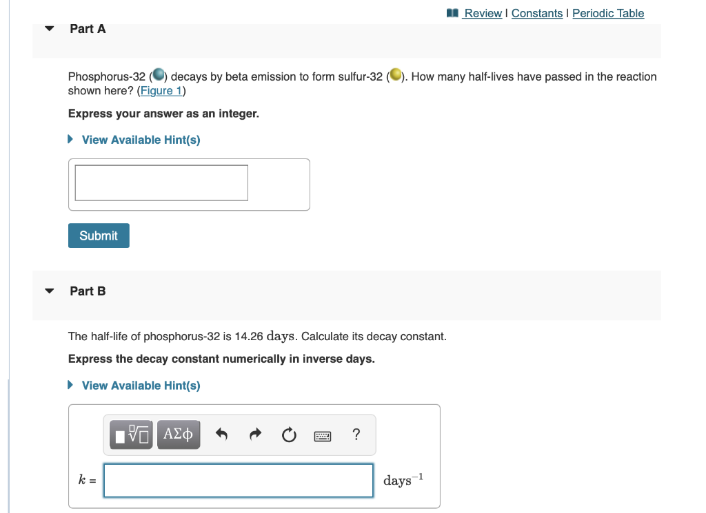 Solved A Review Constants Periodic Table Part A ). How many | Chegg.com