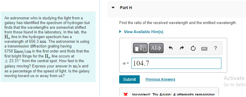 Solved Read the question, Solve part H and must answer | Chegg.com