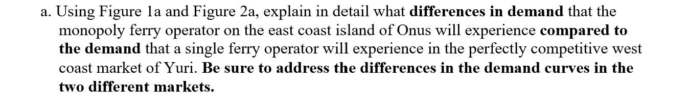 Solved a. Using Figure 1a and Figure 2a, explain in detail | Chegg.com