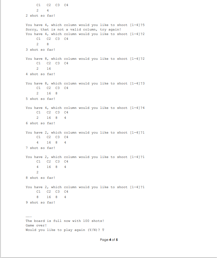 Solved Programming Assignment 3: Shoot and Merge Purpose: | Chegg.com