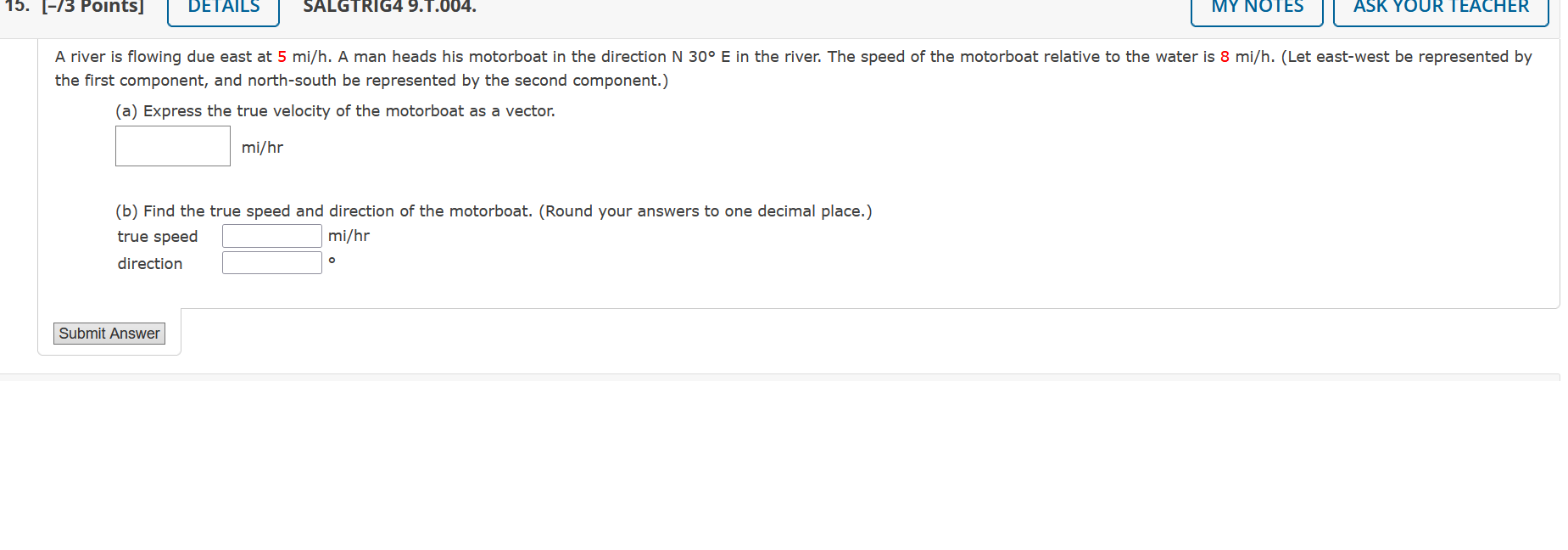 Solved 15. [-/3 Points] DETAILS SALGTRIG4 9.T.004. Submit | Chegg.com