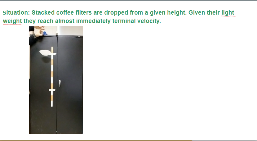 Solved Question: How does terminal velocity of stacked | Chegg.com