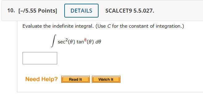 Solved It seems like once trig functions get involved all of | Chegg.com