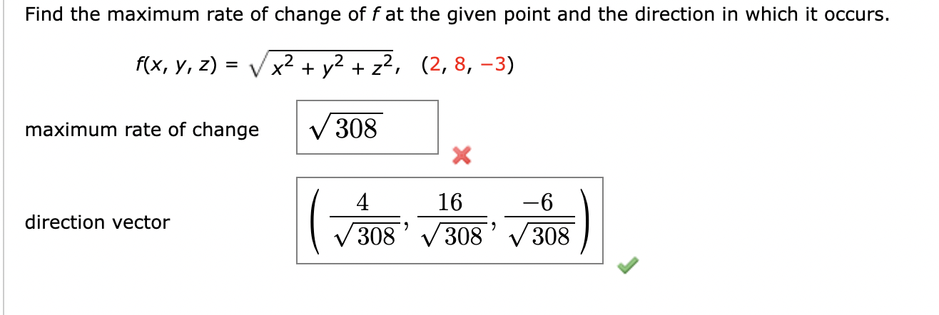Solved Find the maximum rate of change of f at the given | Chegg.com