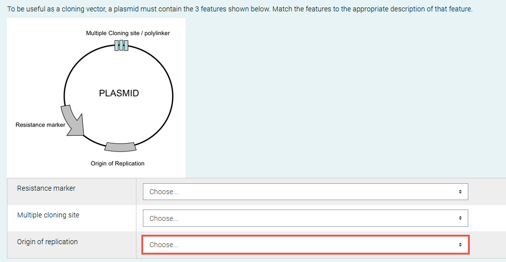 Solved To be useful as a cloning vector, a plasmid must | Chegg.com