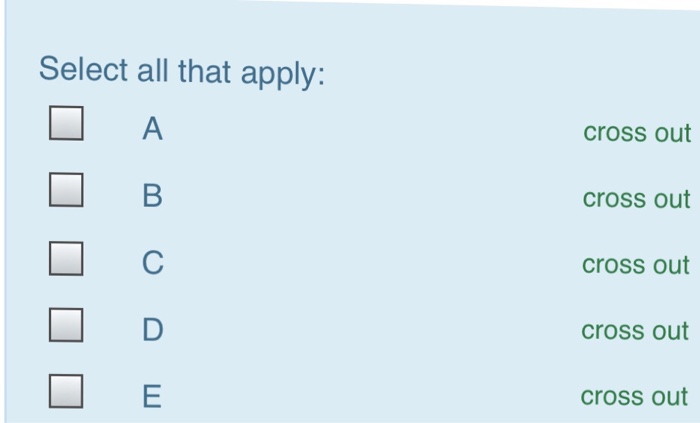 Solved In the diagram below, five cases labeled A through E | Chegg.com
