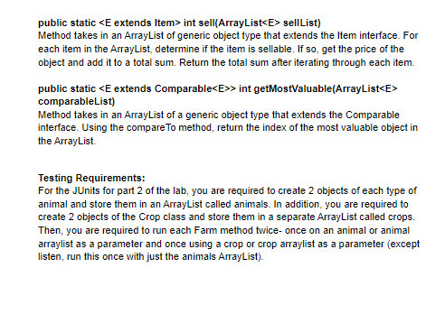 Solved Objectives - Recursion Generic Classes - Polymorphism | Chegg.com