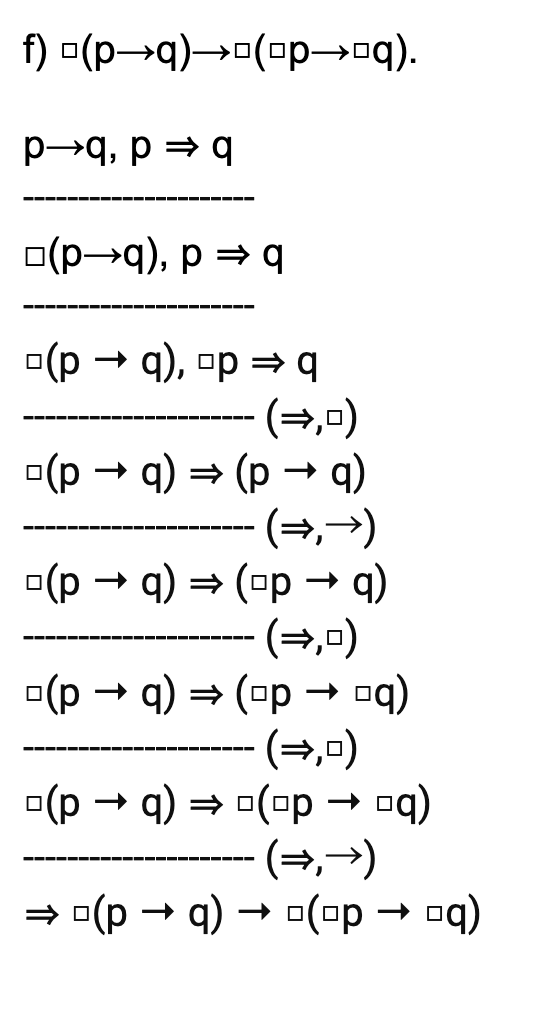Solved Deriving in S4G | Chegg.com